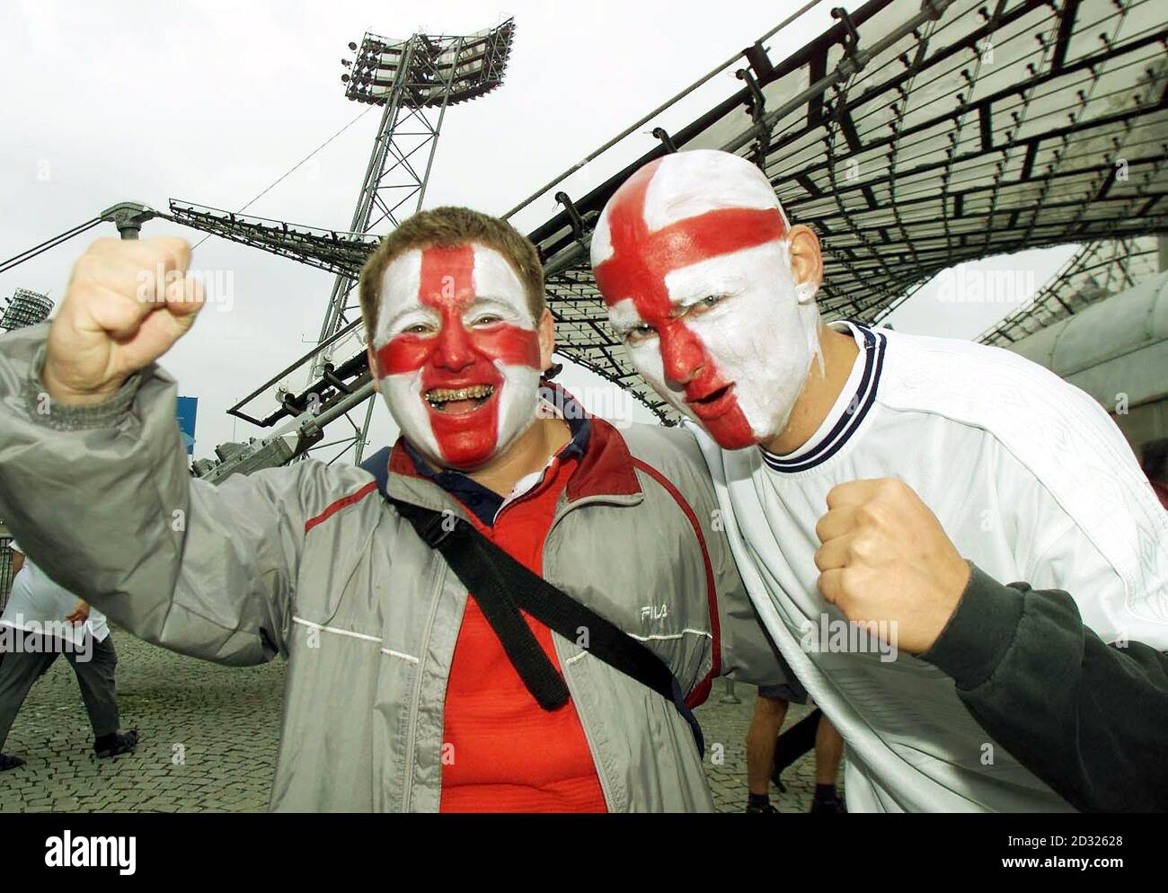 England football fans arrive for the vital Fifa World Cup European ...