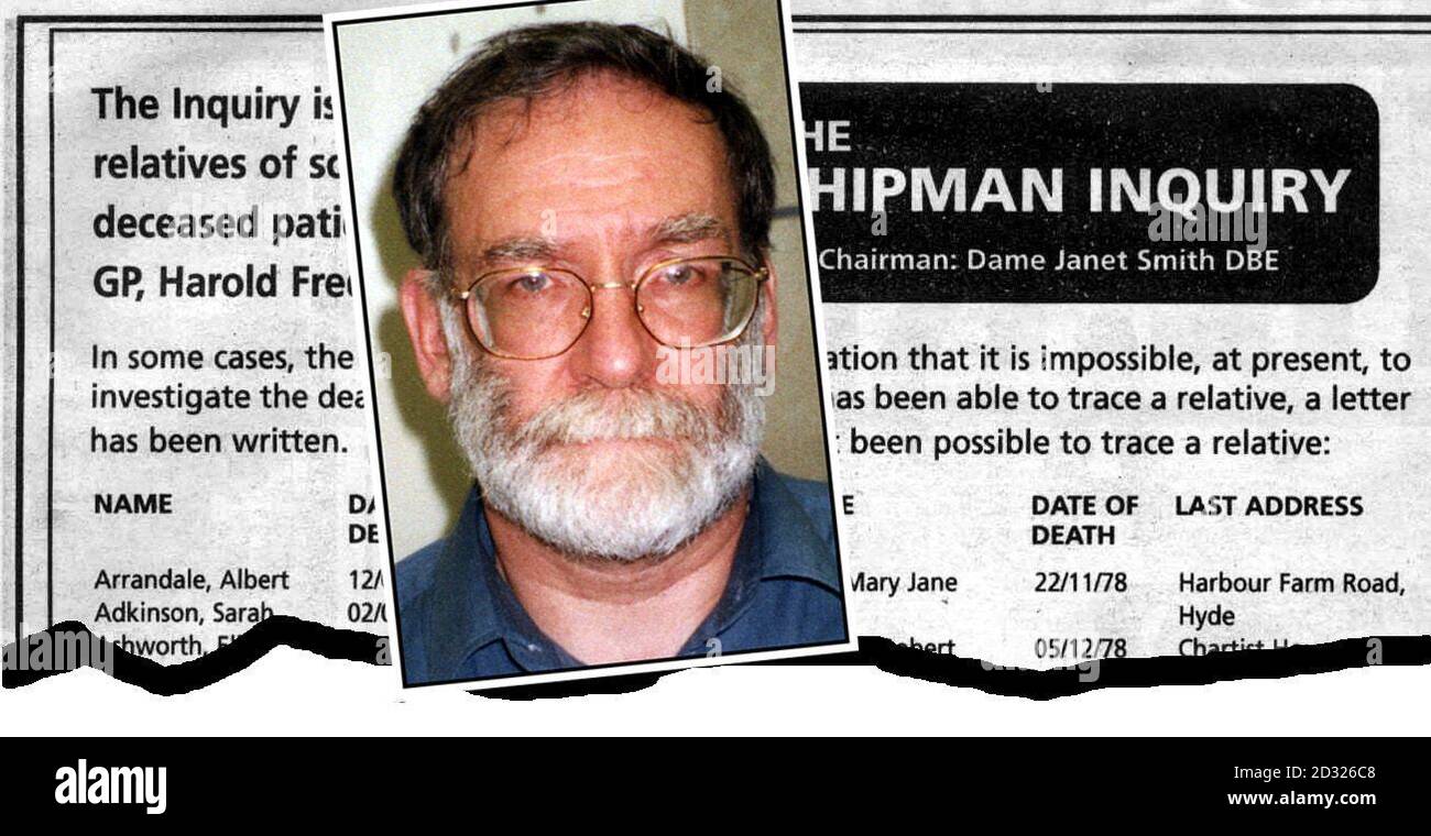 Harold shipman hi-res stock photography and images - Alamy