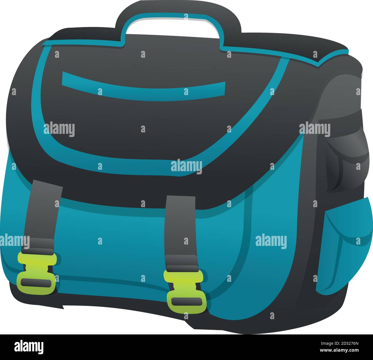 Classic backpack icon. Cartoon of classic backpack vector icon for web ...