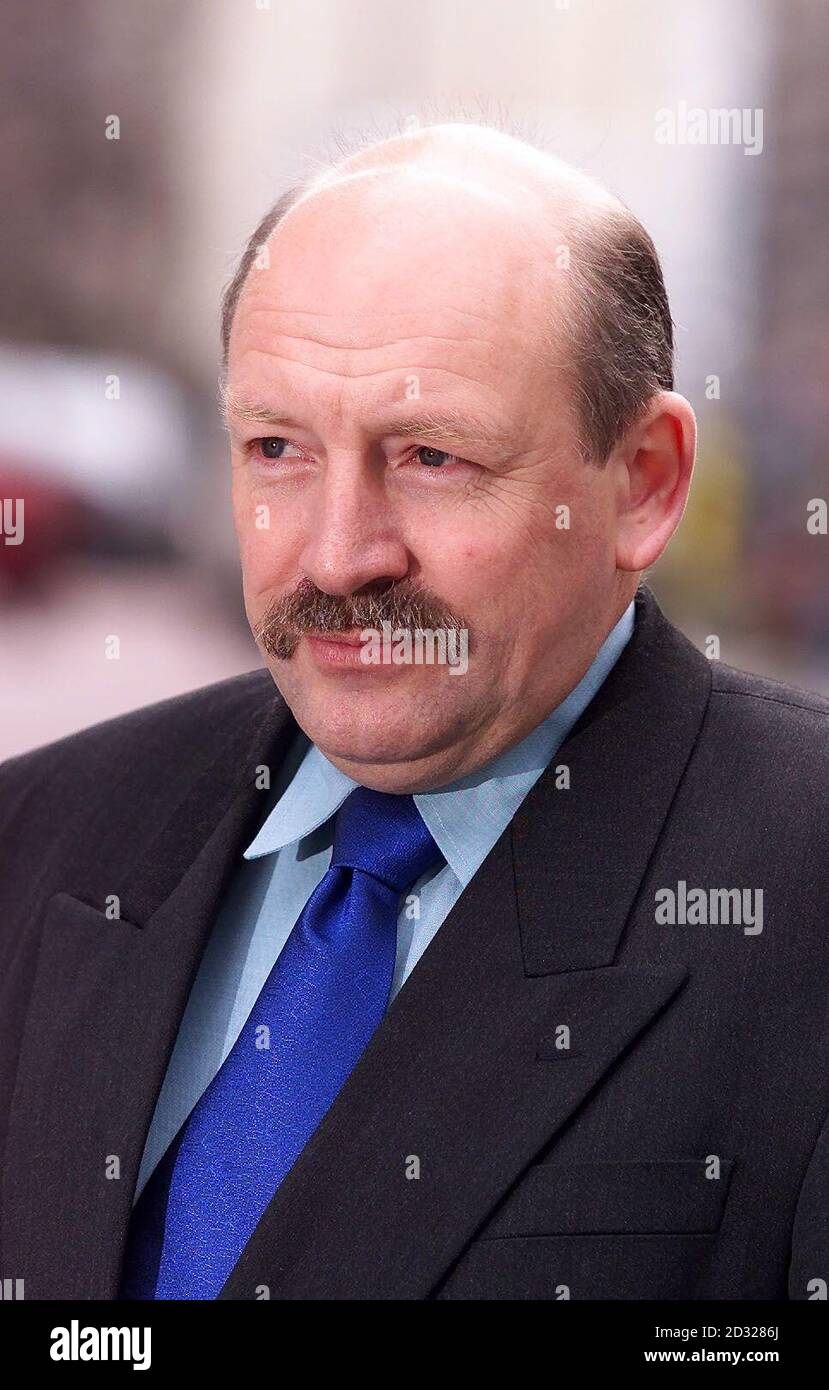 Former Scout master Peter Finlay arrives at Caernarvon Crown Court ...