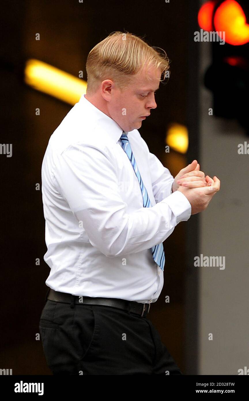 Miles Connors arrives at Bristol Crown Court Stock Photo - Alamy