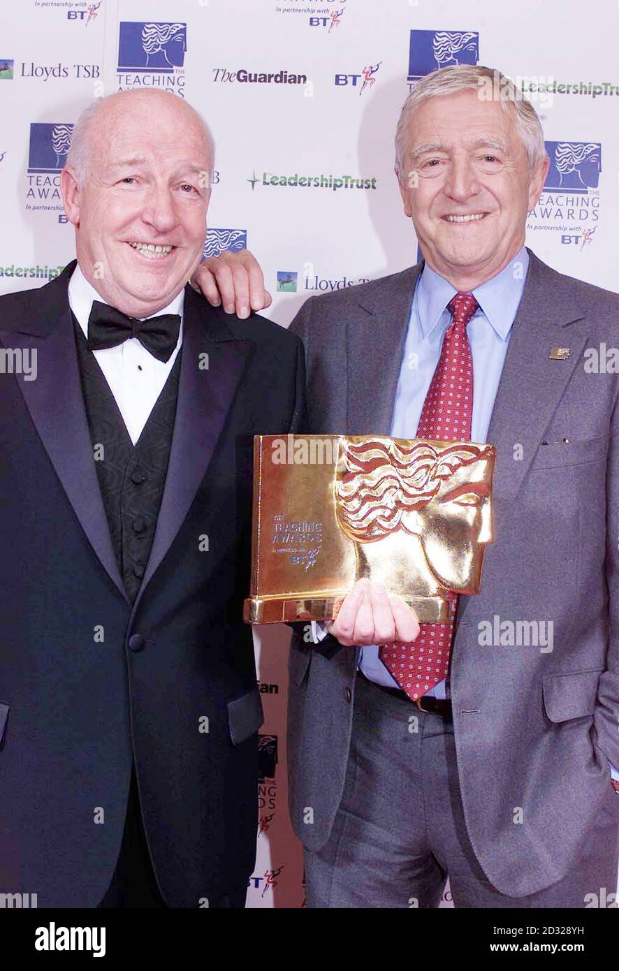 The winner of the Lifetime Achievement Award - Barry Cooke, of Hyde ...