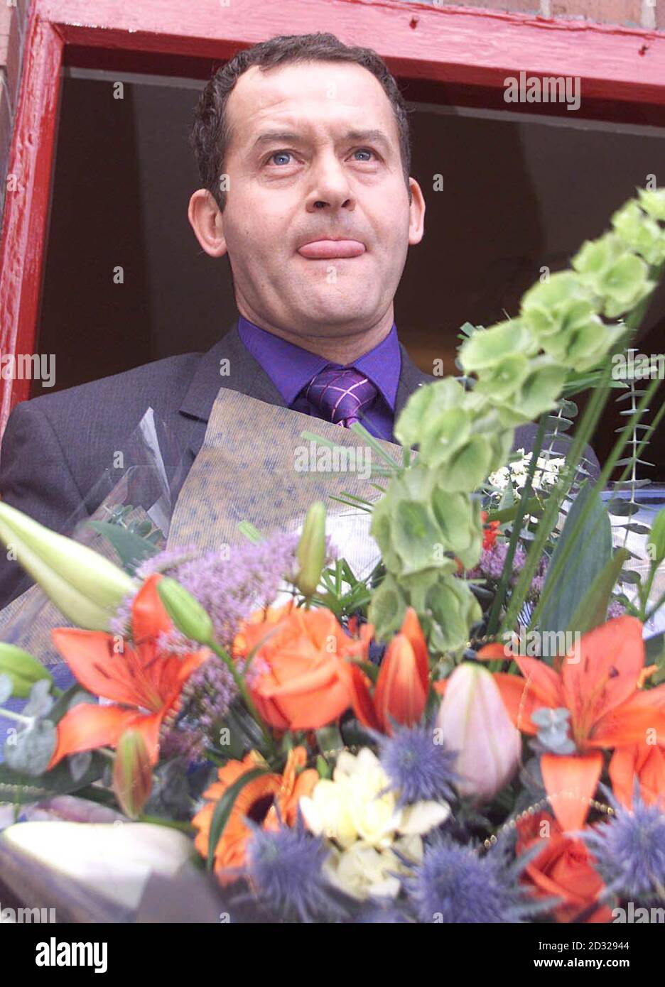 Paul burrell with flowers hi-res stock photography and images - Alamy