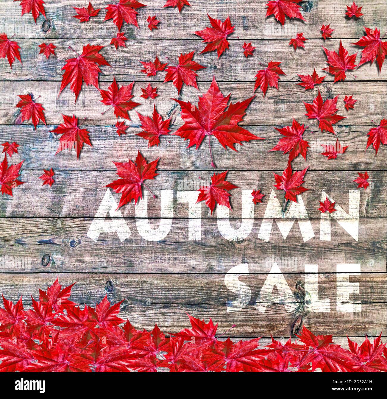 Word autumn made of leaves Stock Photo - Alamy