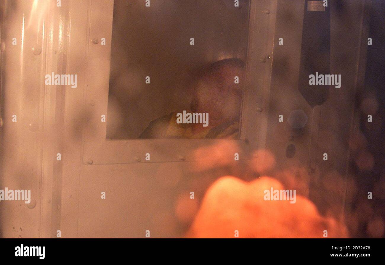 Roy Whiting arrives in a prison vehicle at Lewes Crown Court in East ...