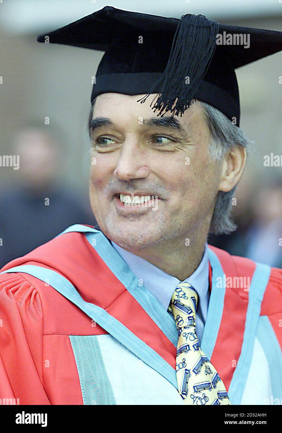 Football legend George Best (C) at Queens University Belfast, during a ... Football legend George Best (C) at Queens University Belfast, during a ...