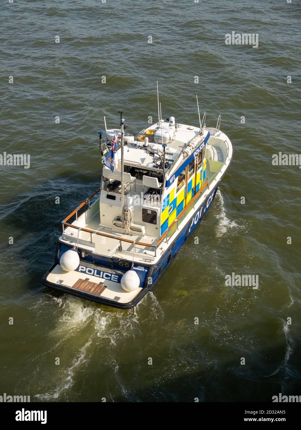 The Metropolitan Police Launch near Waterloo Bridge . 12 March 2014 ...