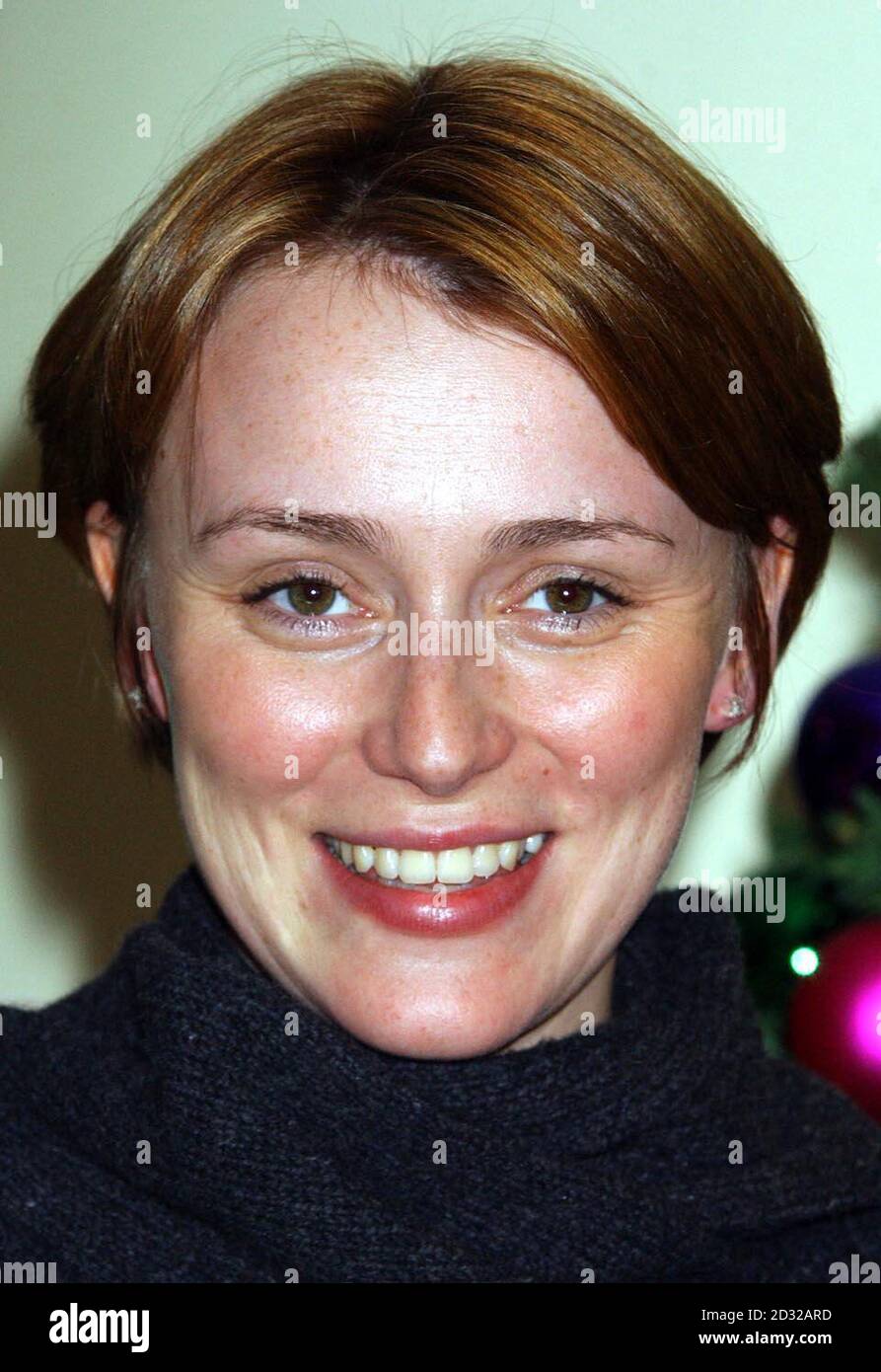 Keely hawes during the launch of the e card christmas appeal hi-res ...