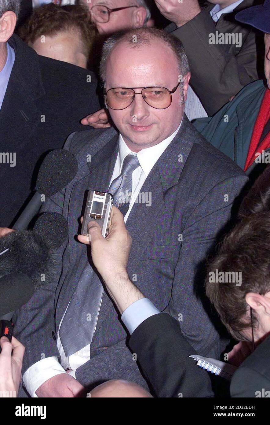 Stephen Downing,45, leaving the High court in London, after the murder ...