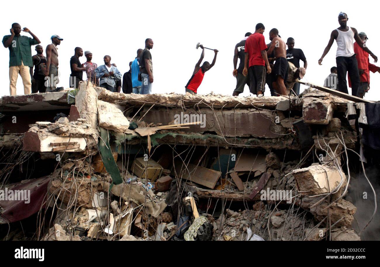 Structural failure, building collapse hi-res stock photography and ...