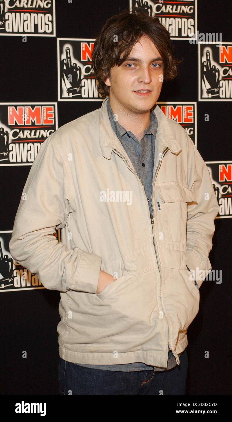 James Walsh from Starsailor arriving for the NME (New Musical Express ...