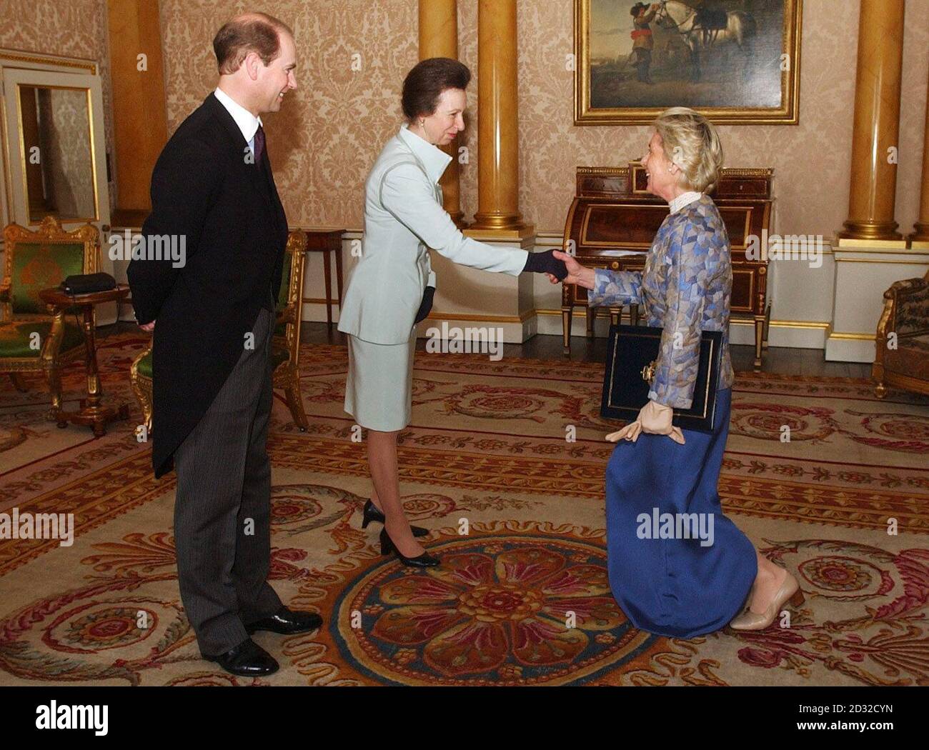 The Earl of Wessex and the Princess Royal, as Counsellors of State ...