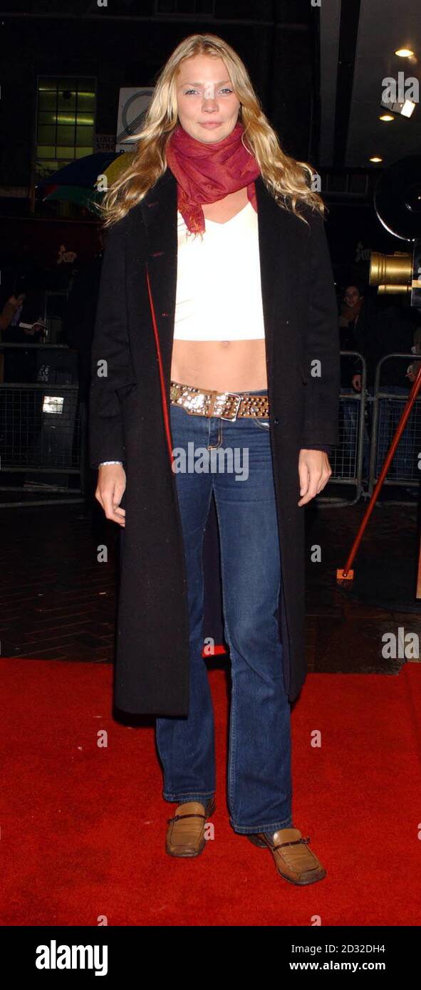 Model Jodie Kidd arrives for the first London-based French Film ...