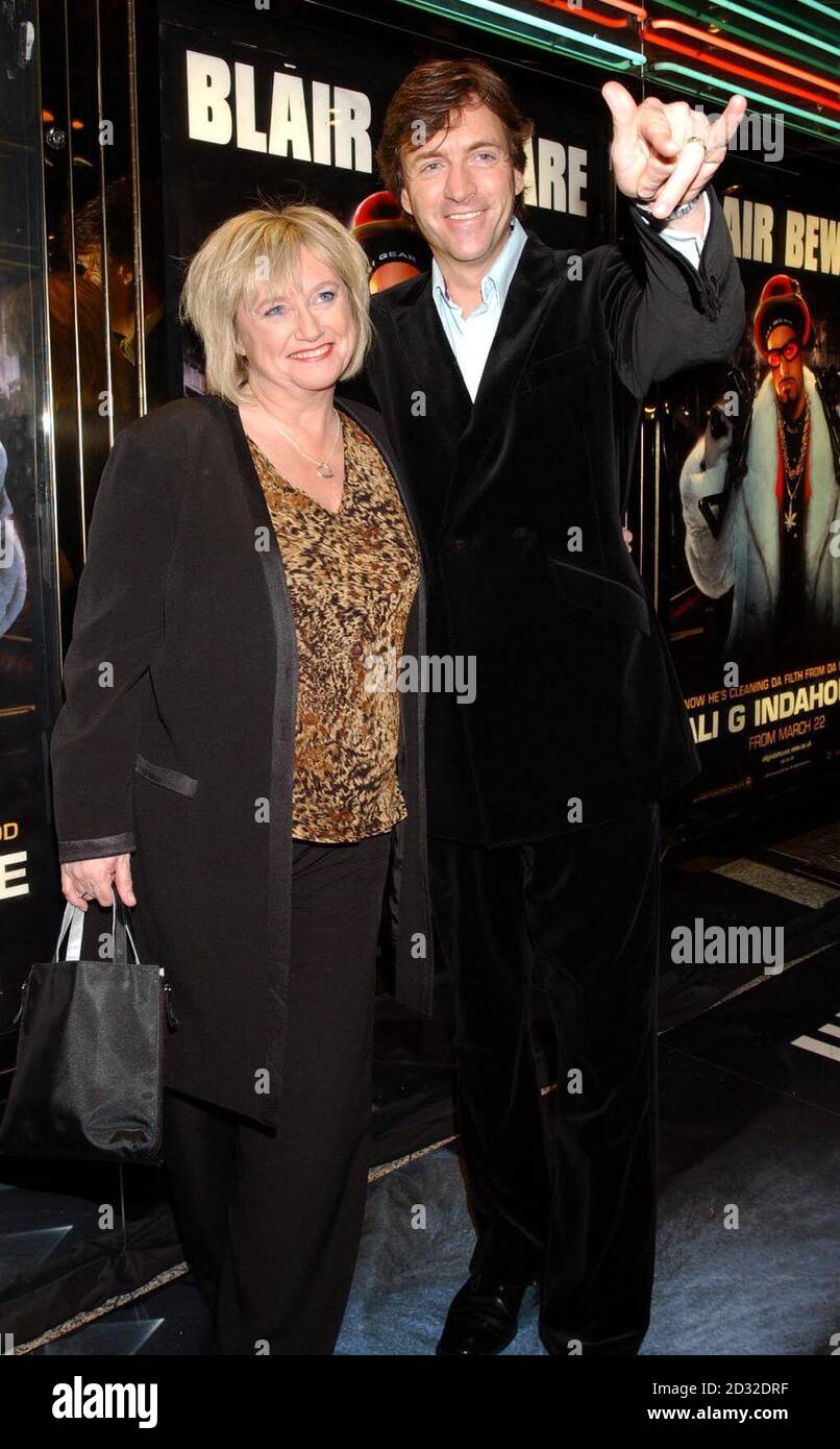 Husband and wife TV presenter's Judy Finnigan and Richard Madeley ...