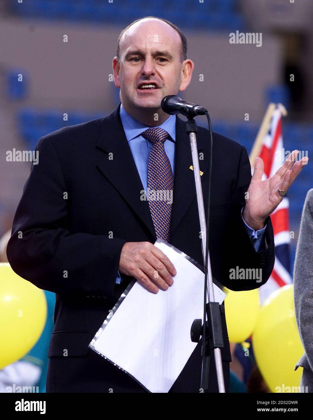 Charles Allen, the chairman of the Commonwealth games committee ...