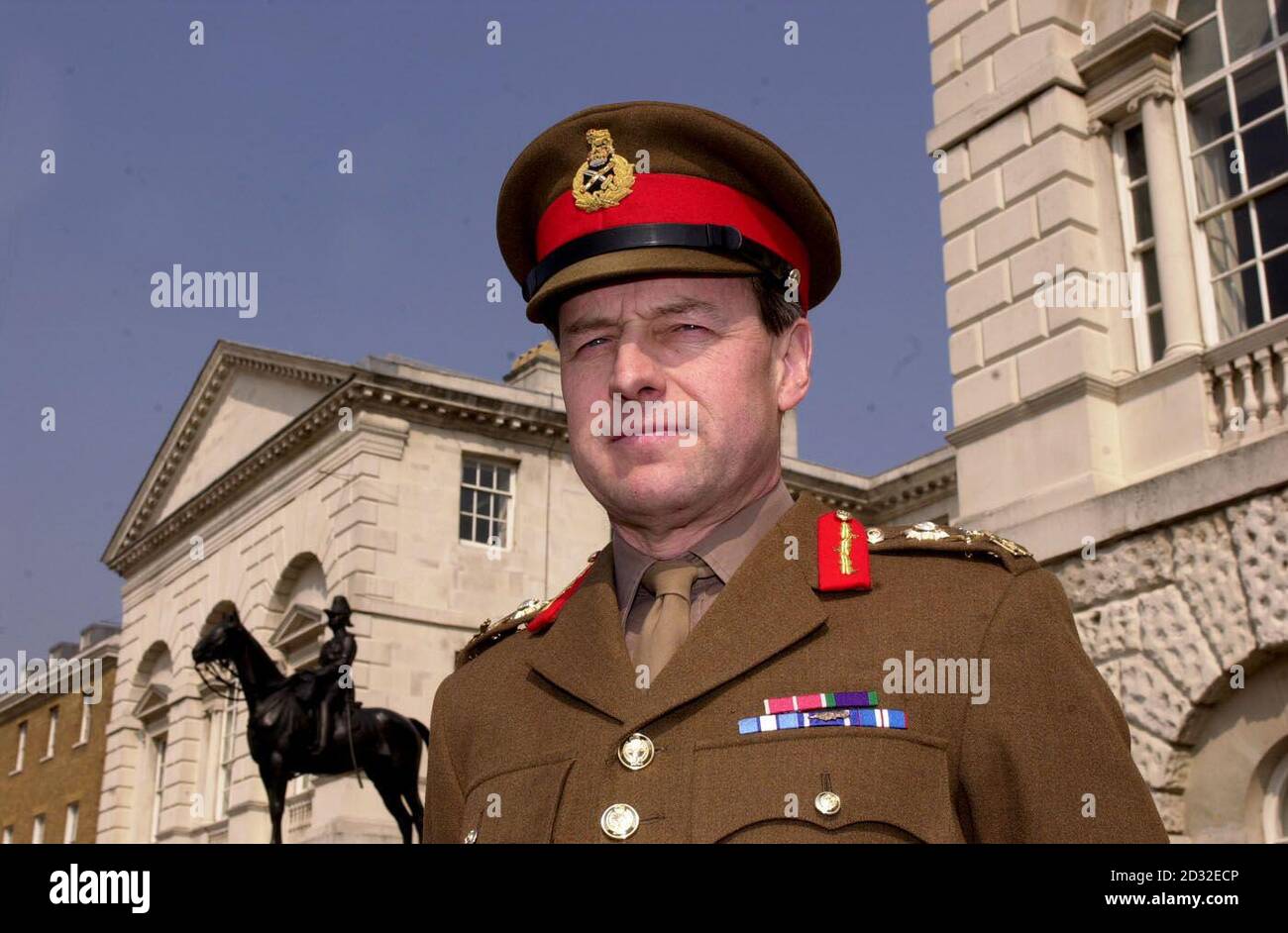 Major General Redmond Watt on Horse Guards Parade in central London ...