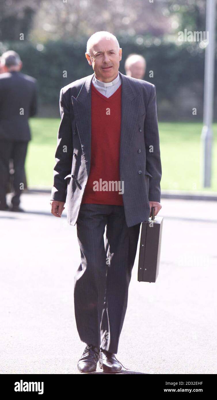 The Very Reverend Andrew Furlong, Dean of Clonmacnoise arrives to ...