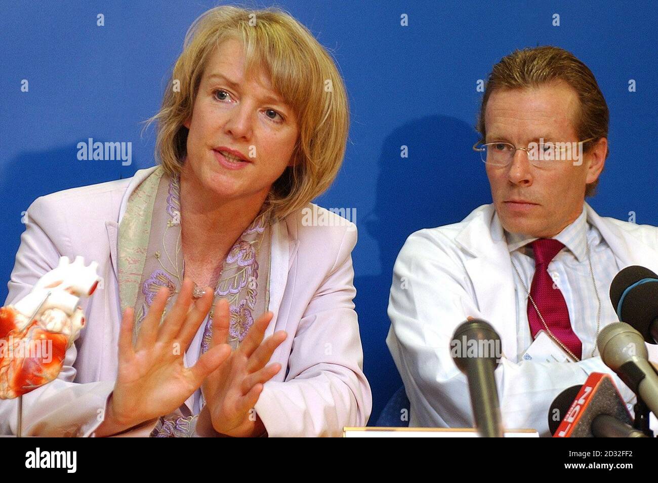 Perinatal cardiologist dr helena gardiner and nicholas fisk hi-res ...