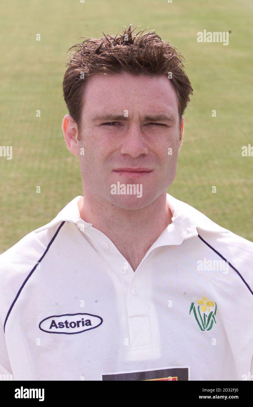 Michael Powell of Glamorgan CCC Stock Photo - Alamy