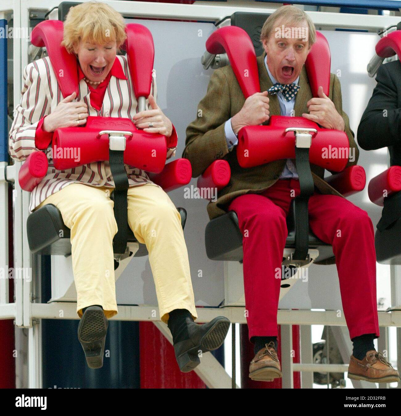 Former conservative MP, Neil Hamilton and his wife Christine on the ...