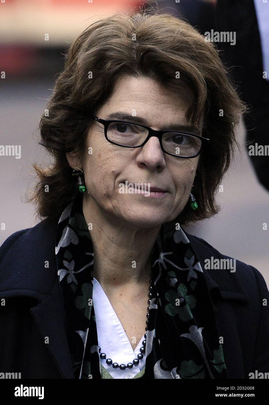 Chris Huhne's ex-wife Vicky Pryce, arrives at Southwark Crown Court ...