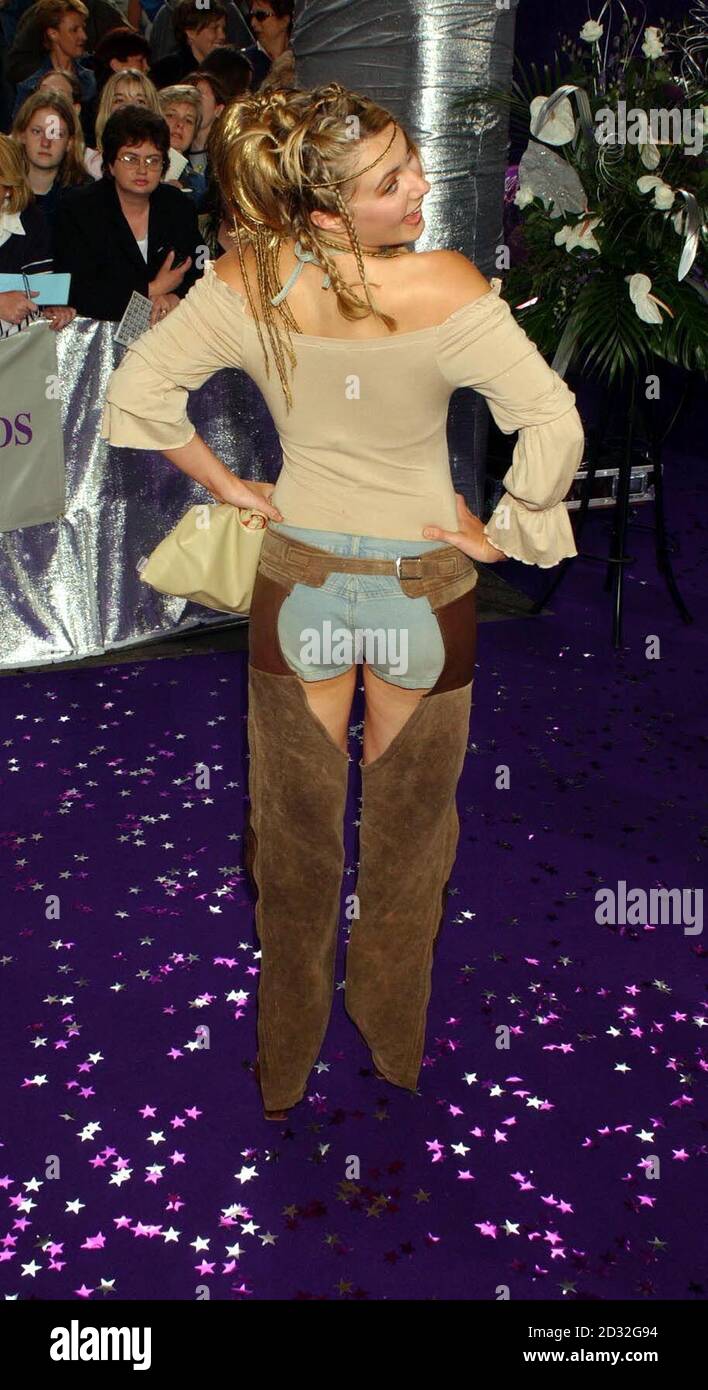 Former Emmerdale actress Raine Davison arrives for the fourth annual ...