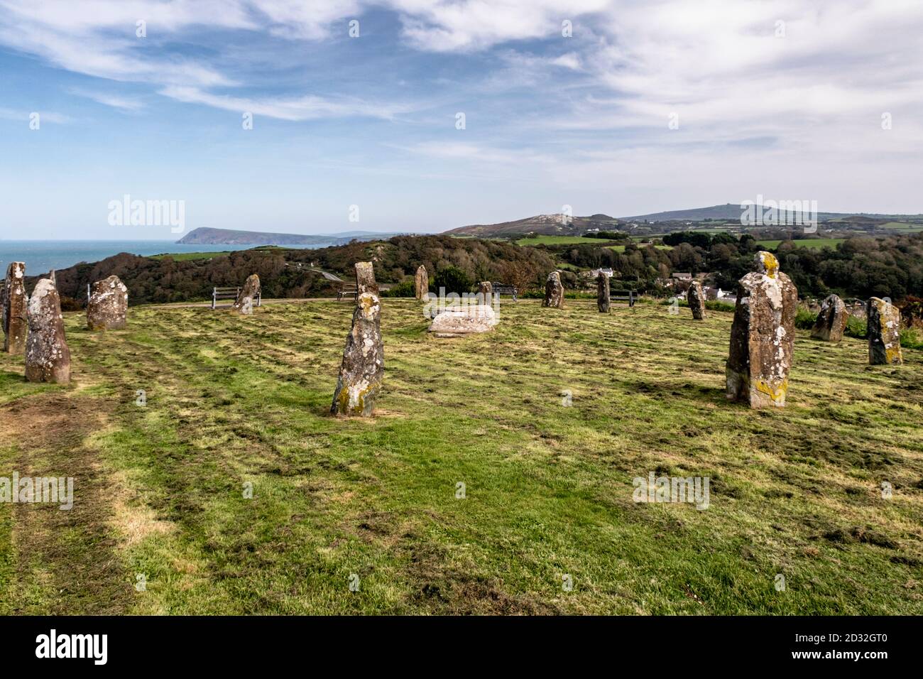 National eisteddfod gorsedd stone hi-res stock photography and images ...
