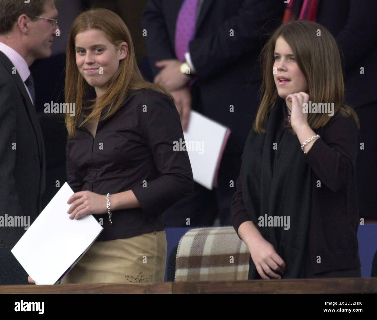 The daughters of the Duke and Duchess of York, Princesses Beatrice ...