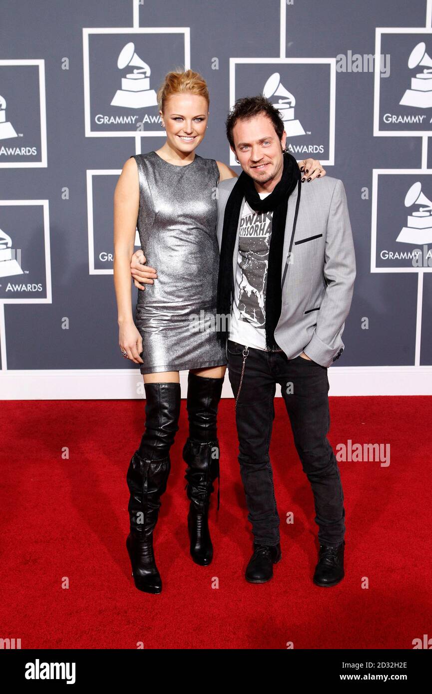 Malin Akerman And Roberto Zincone High Resolution Stock Photography and ...