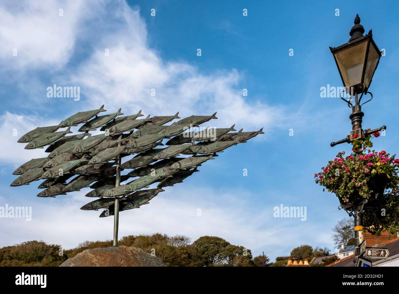 Bronze Herring Sculpture by John Cleal, celebrating the herring fishery ...