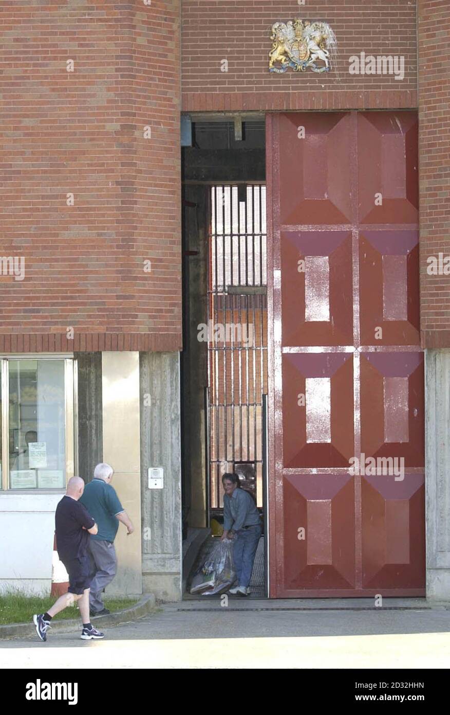 Frank Johnson, 66, walks free from Swaleside Prison on the Isle of ...