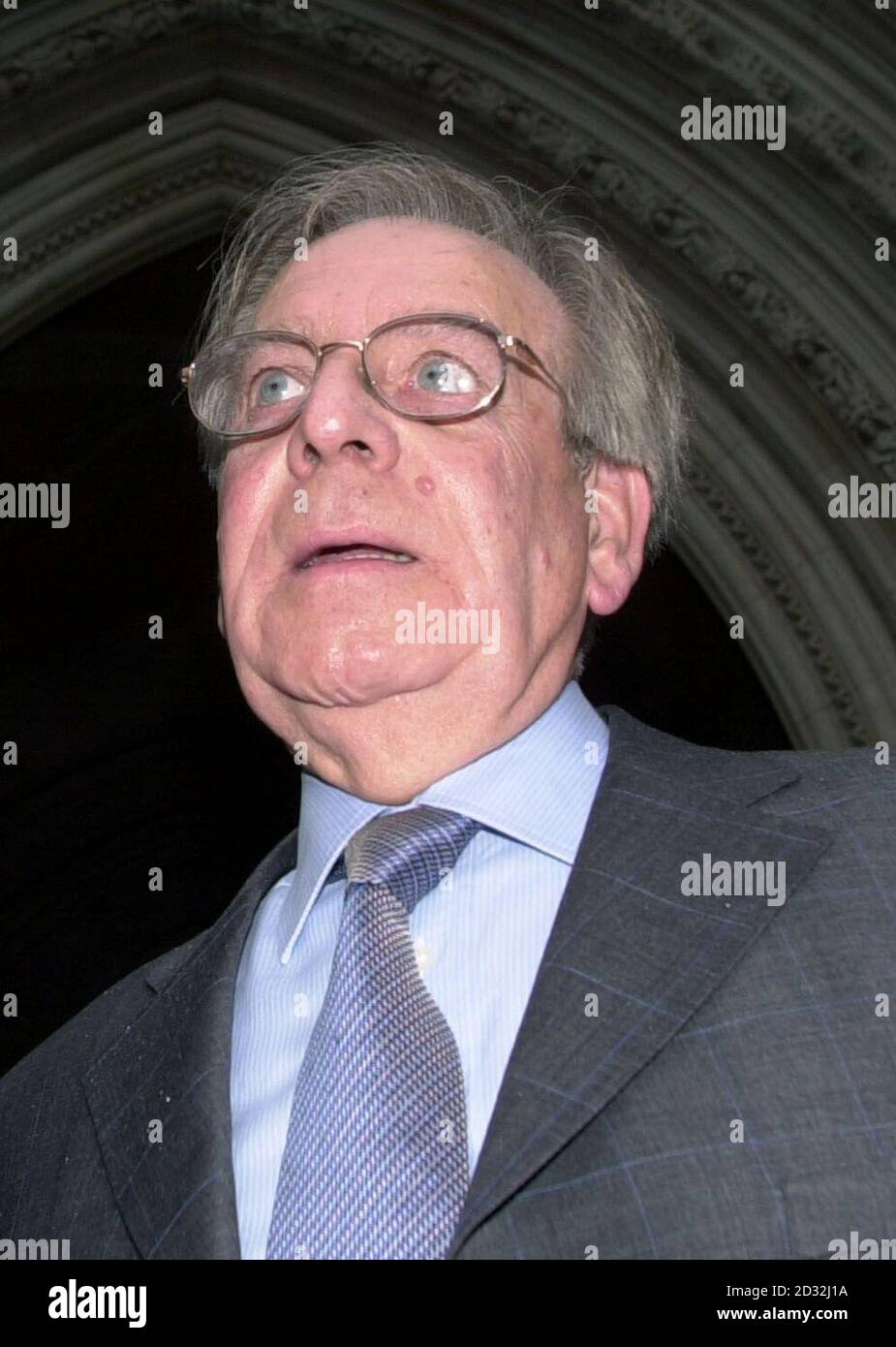 Maurice Balchin stands outside the Royal Courts of Justice in central ...