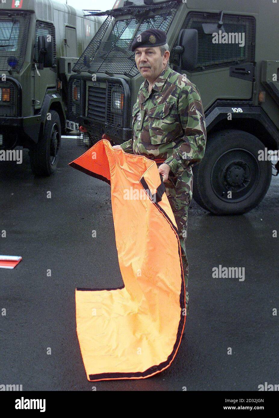 Lieutenant Colonel Alex Boyd, the Army's Chief Ammunition Technical ...