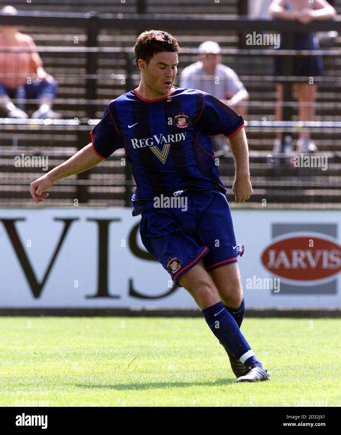 Simon Ramsden in action for Sunderland during their pre-season friendly ...
