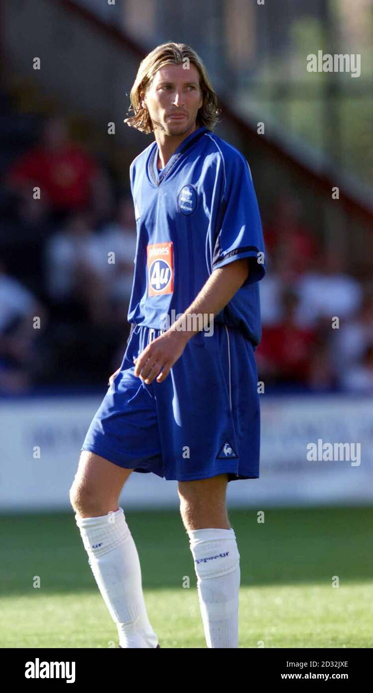 Robbie Savage of Birmingham City football club Stock Photo - Alamy