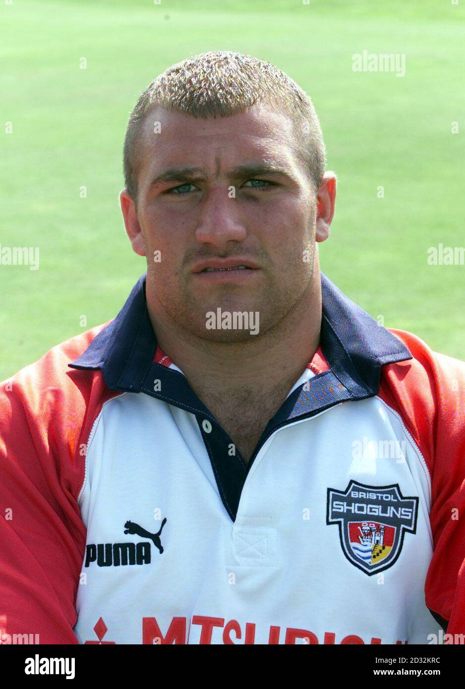 Richard Skuse of Rugby Union team Bristol Shoguns during his club's ...