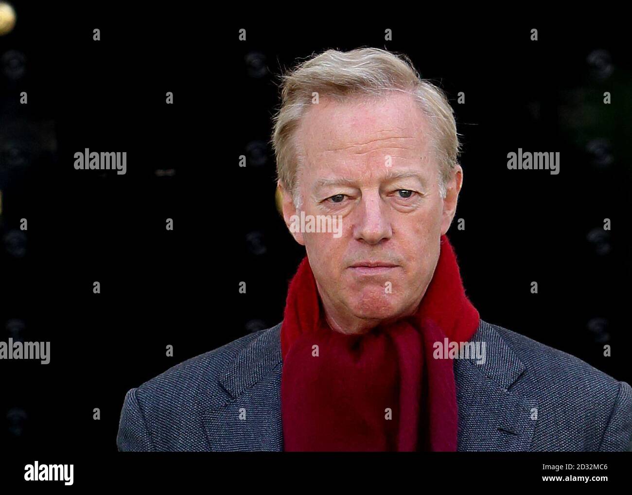 Mark Thatcher leaves the home of his late mother Lady Thatcher in ...