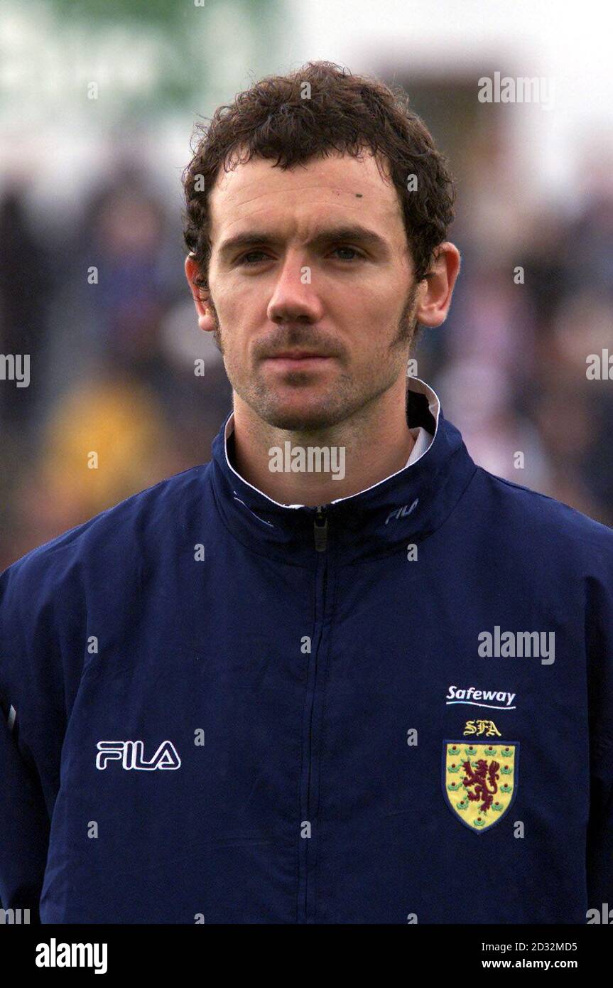 2004 european championship qualifier between faroe islands hi-res stock ...