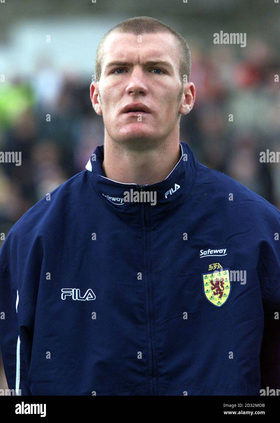 2004 european championship qualifier between faroe islands hi-res stock ...