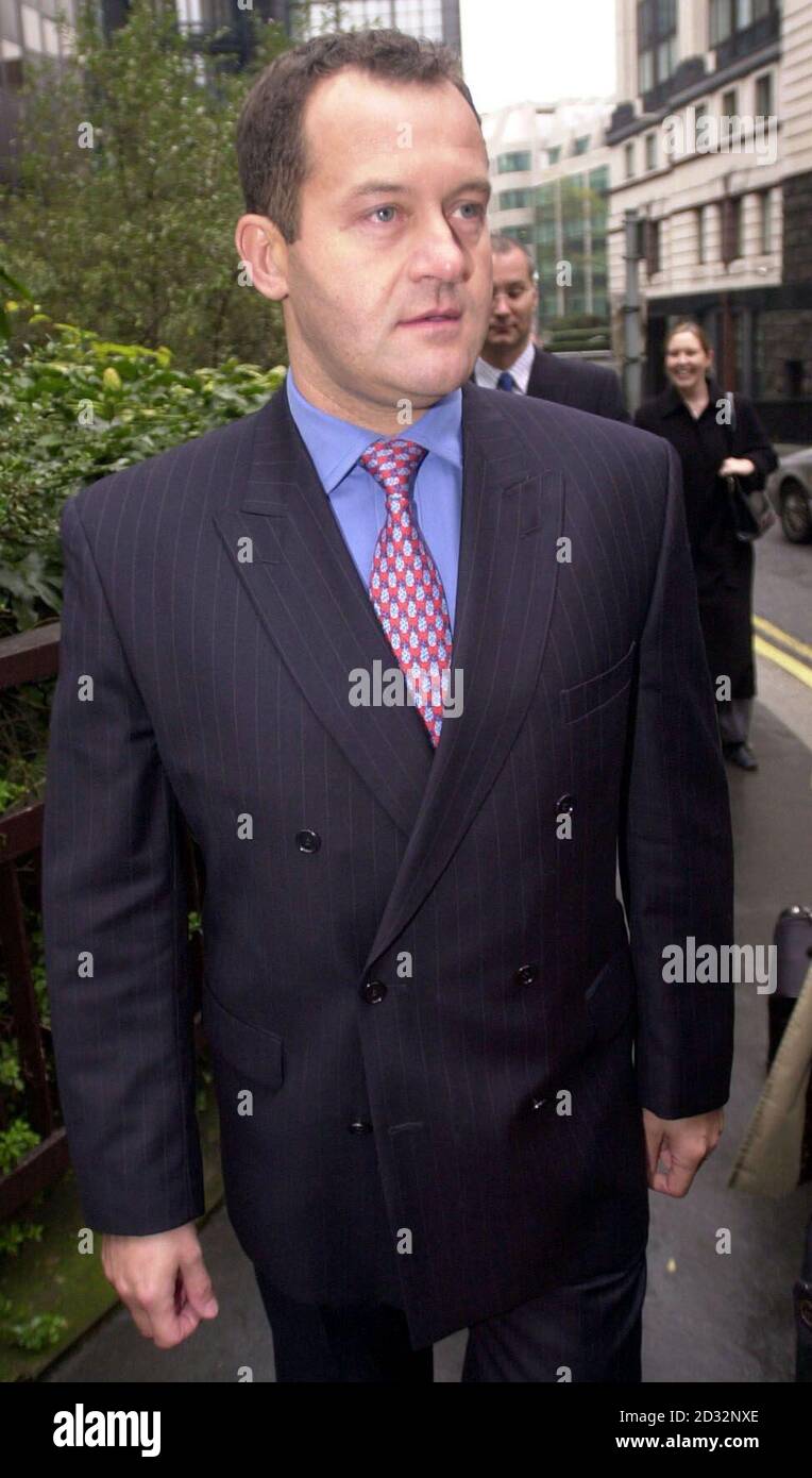 Former Royal butler, Paul Burrell, arrives at the Old Bailey, London ...
