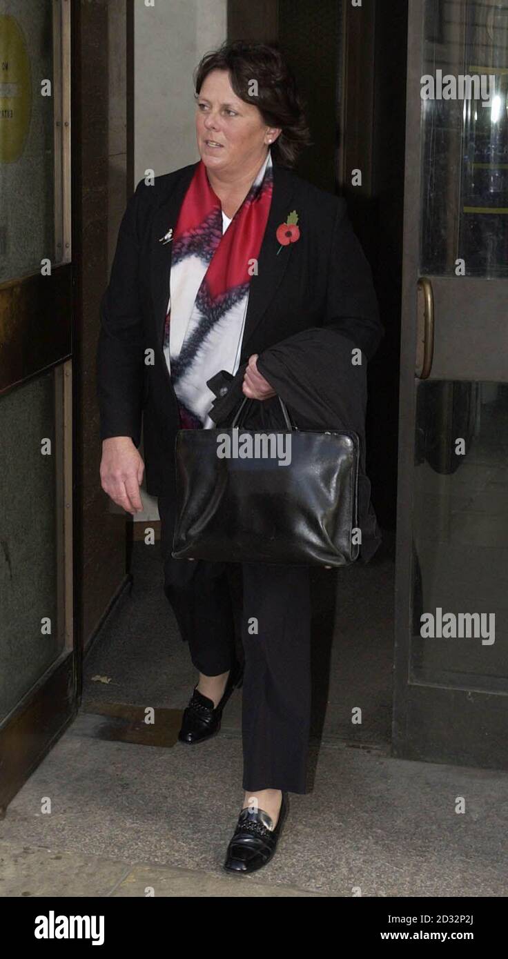 Royal Aide Claire Southwell leaves the Old Bailey in central London ...