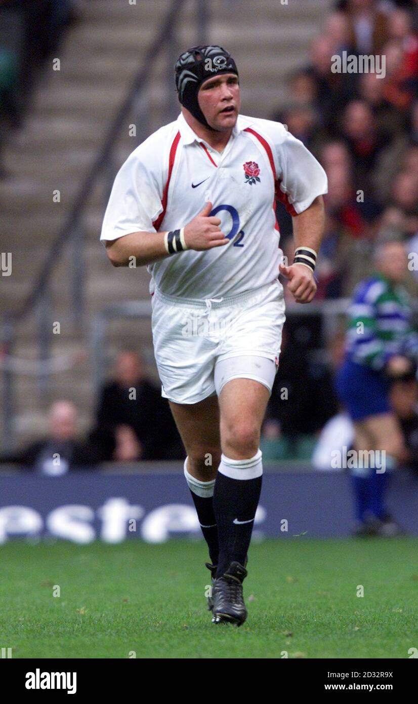 Phil Vickery in action for England during the England v NZ ...