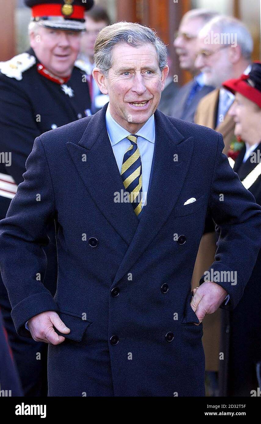 Hrh prince charles visits local farmers hi-res stock photography and ...