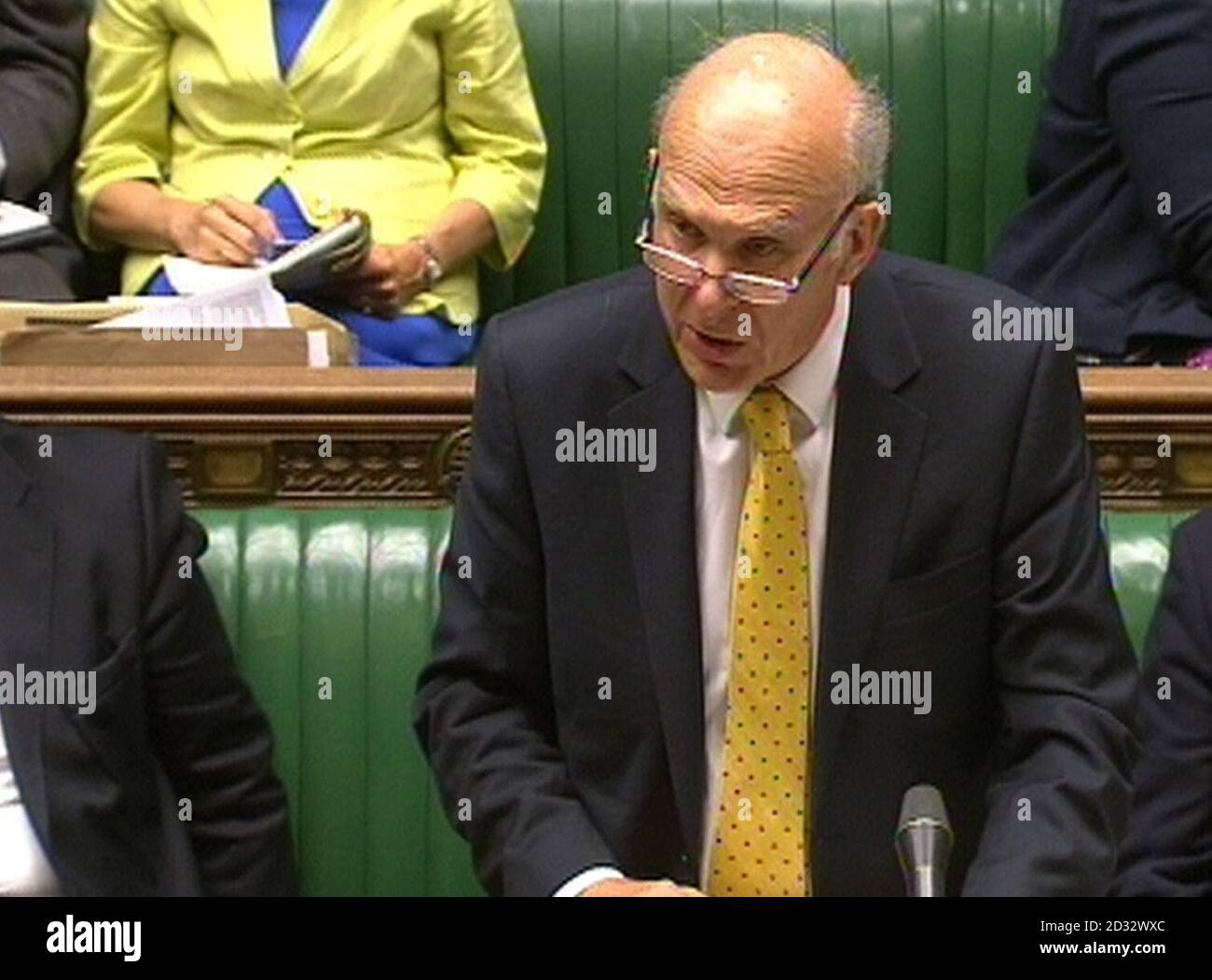 Business Secretary Vince Cable issues a commons statement on the Royal ...