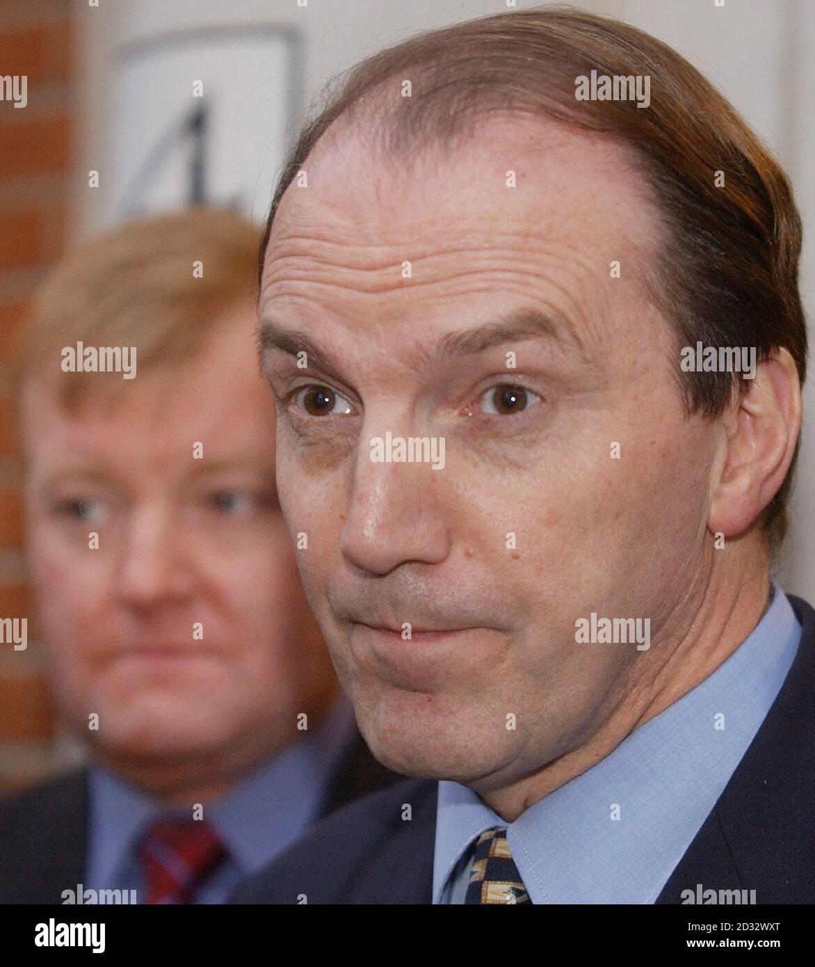 MP Simon Hughes (right) with the leader of the Liberal Democrat's ...