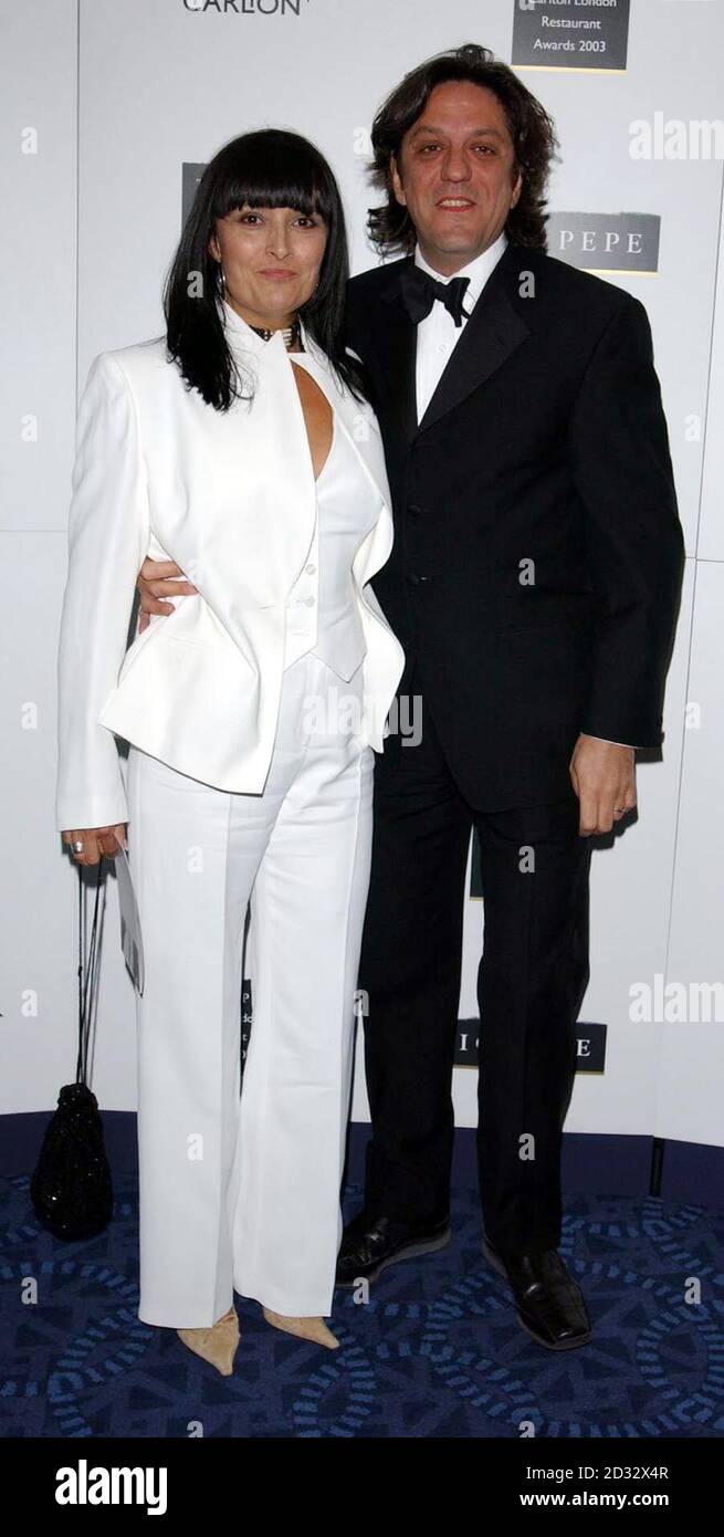 Giorgio locatelli and wife hi-res stock photography and images - Alamy