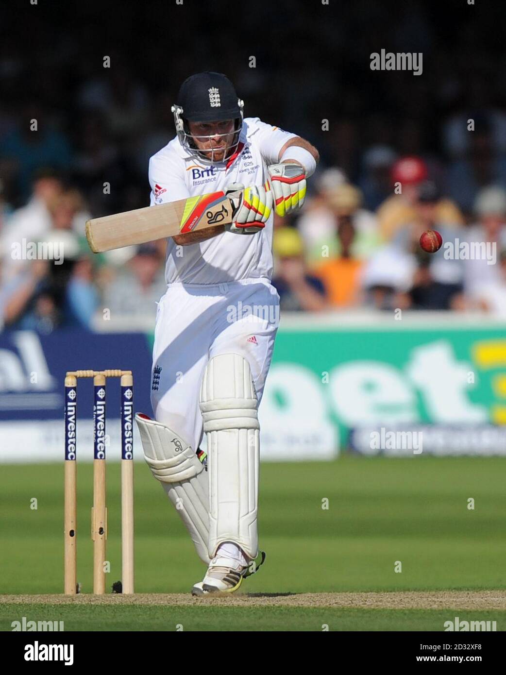 England's Ian Bell bats on day One of the Second Investec Ashes Test at ...