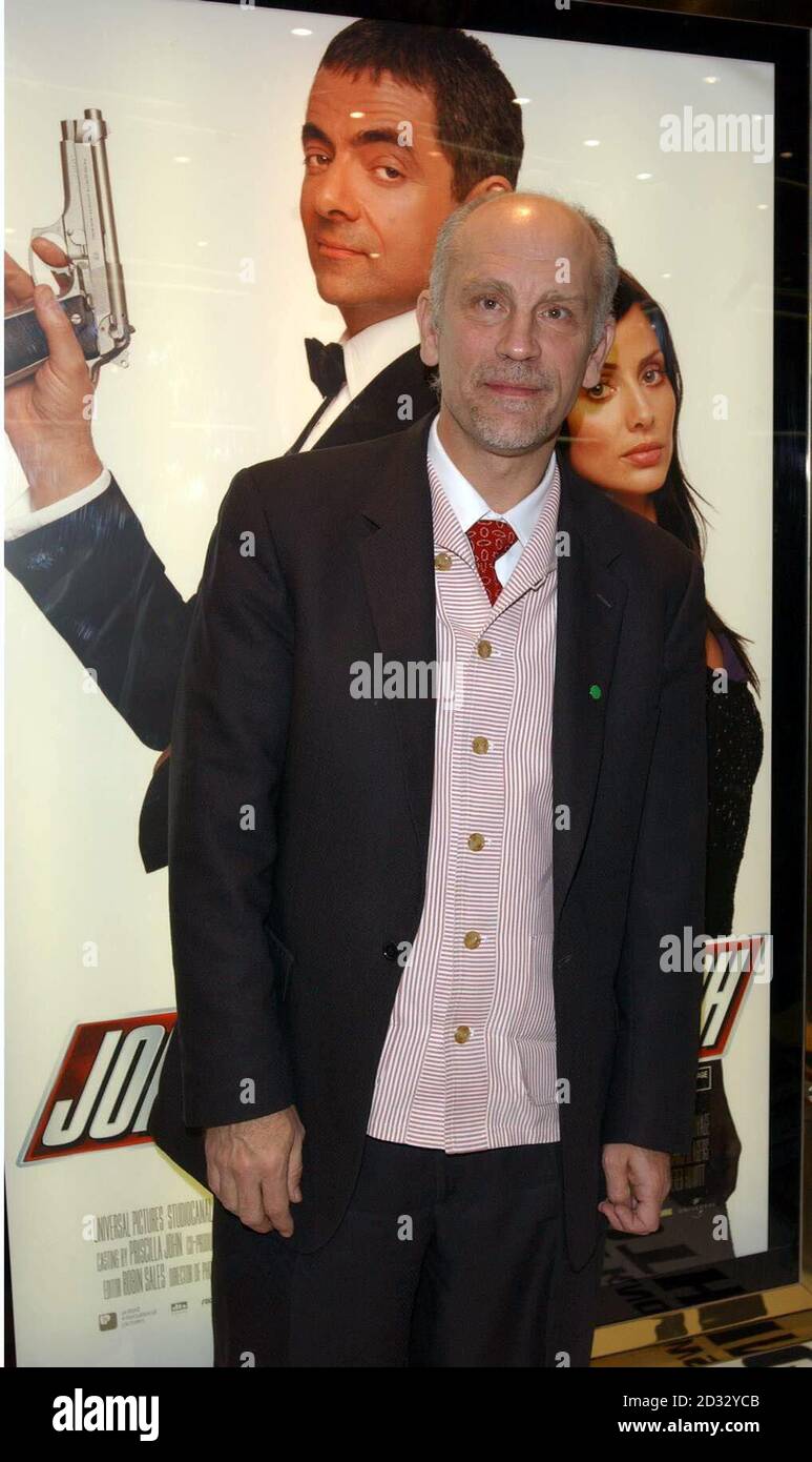 Actor John Malkovich arrives for the UK premiere of Johnny English at ...
