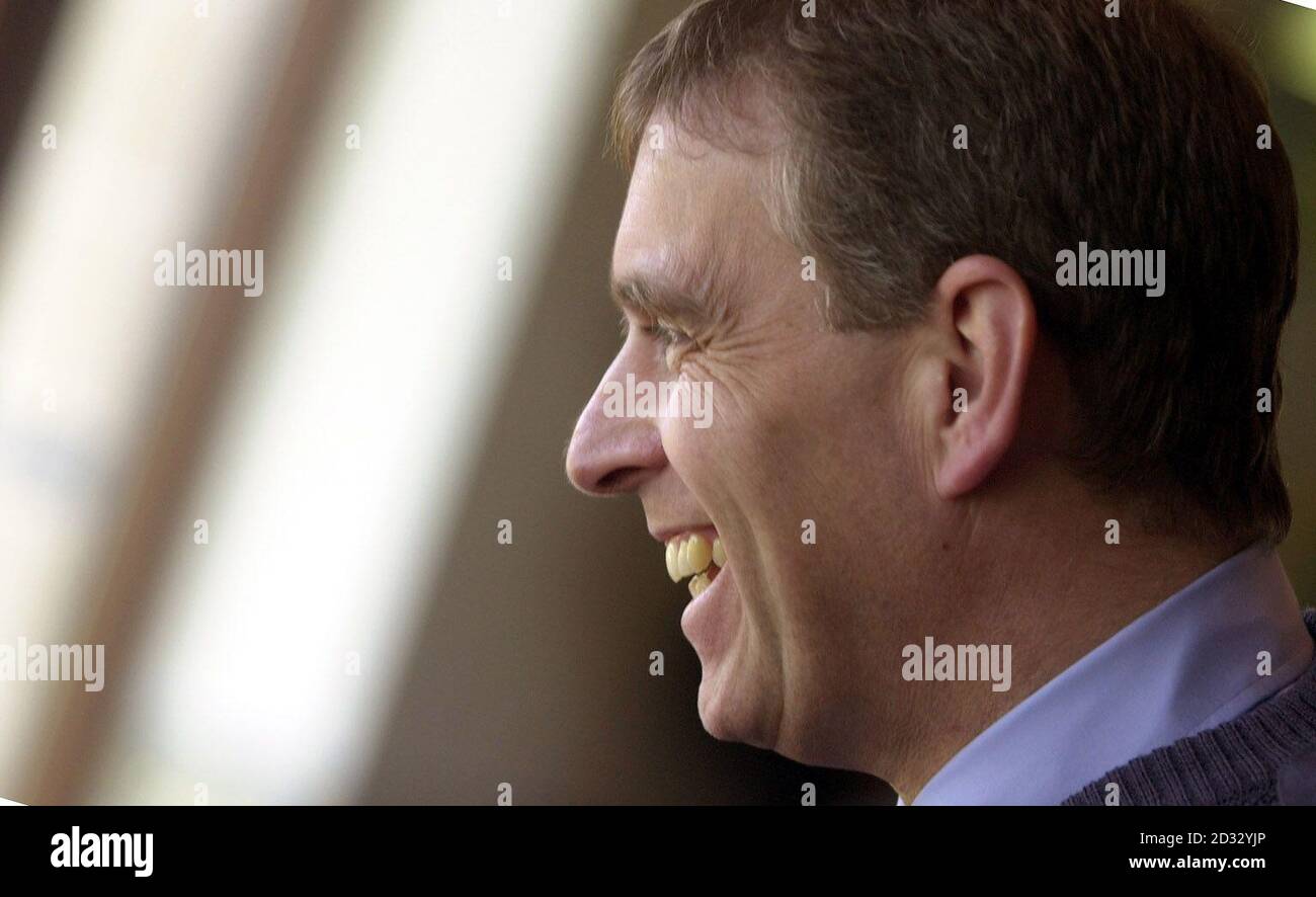 Honorary Air Commodore at RAF Lossiemouth Prince Andrew meets families ...