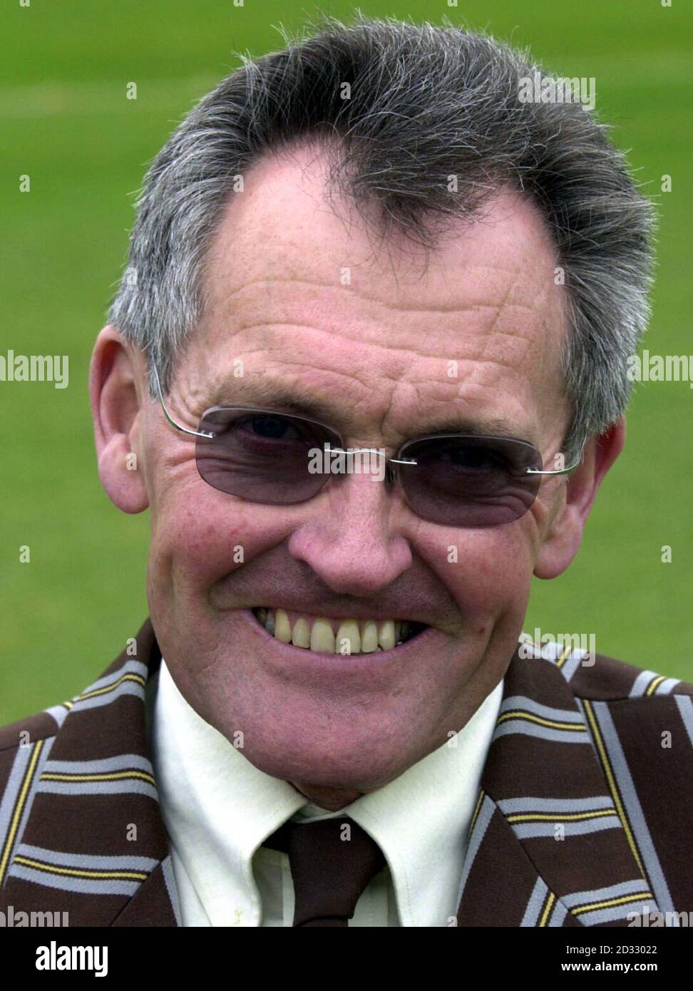 Surrey Scorer Keith Booth at The Oval Stock Photo - Alamy